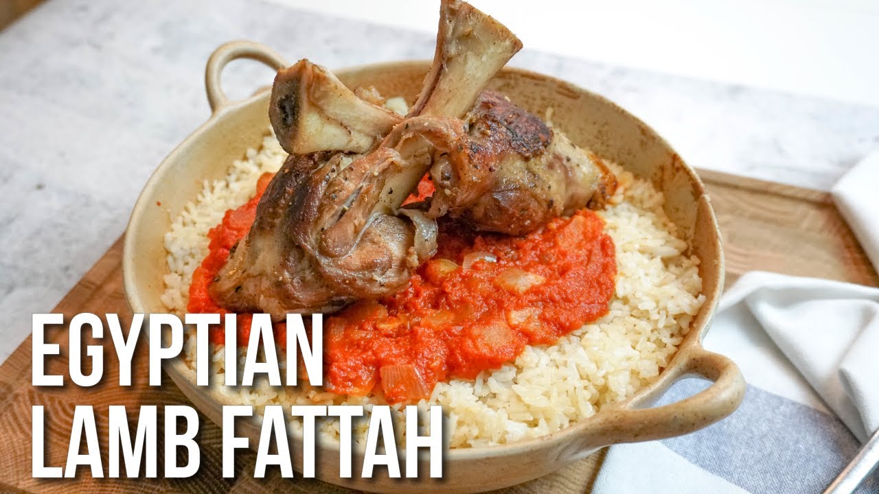 How to make Egyptian Lamb Fattah : Book Recipes