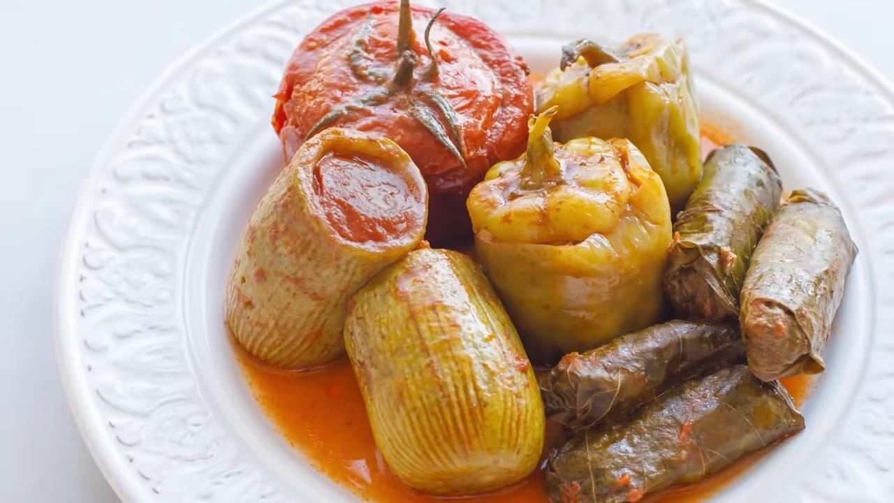 Stuffed Bell Peppers Recipe “DOLMA” : Book Recipes